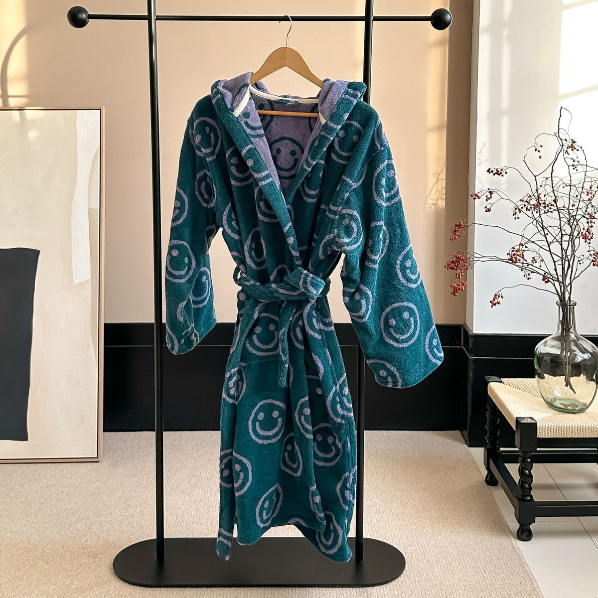 Double-sided Smiley Bath Gown – CYL