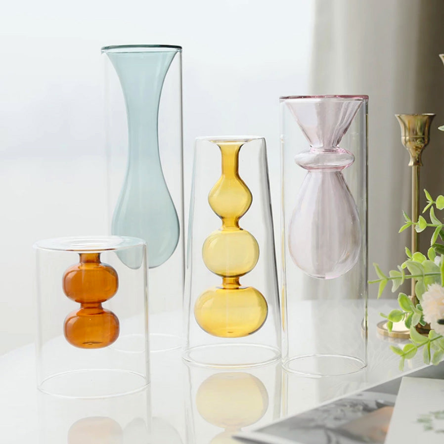 Bubbly Glass Vases – CYL