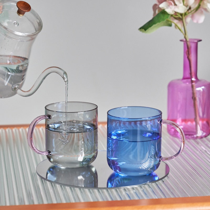 TWIN TWO-TONE GLASS CUP – CYL